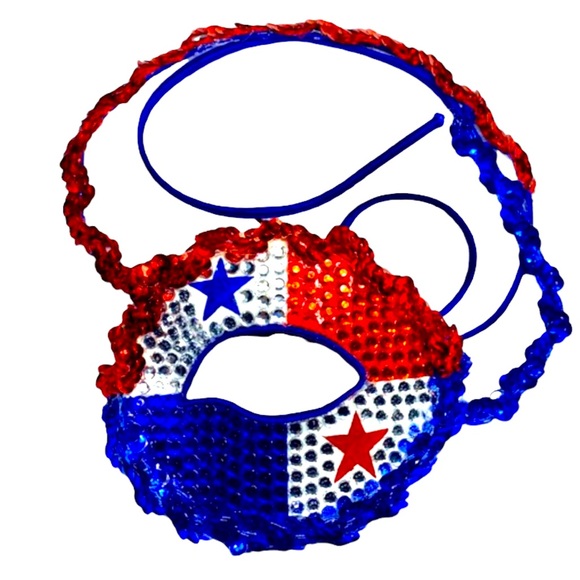 Art Of Facess | Accessories | Panama Eye Patch Masquerade Mask With ...